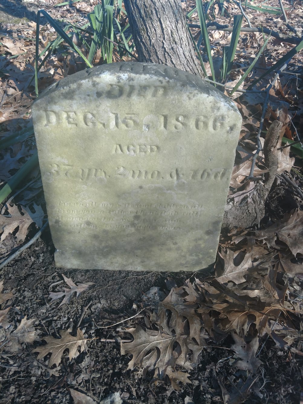 Lower Miami Cemetery – Dayton Unknown