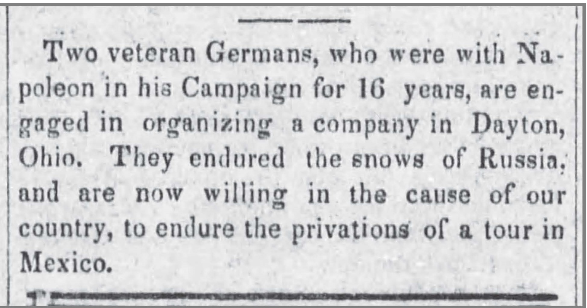 A Glimpse of Dayton in 1847 – Dayton Unknown